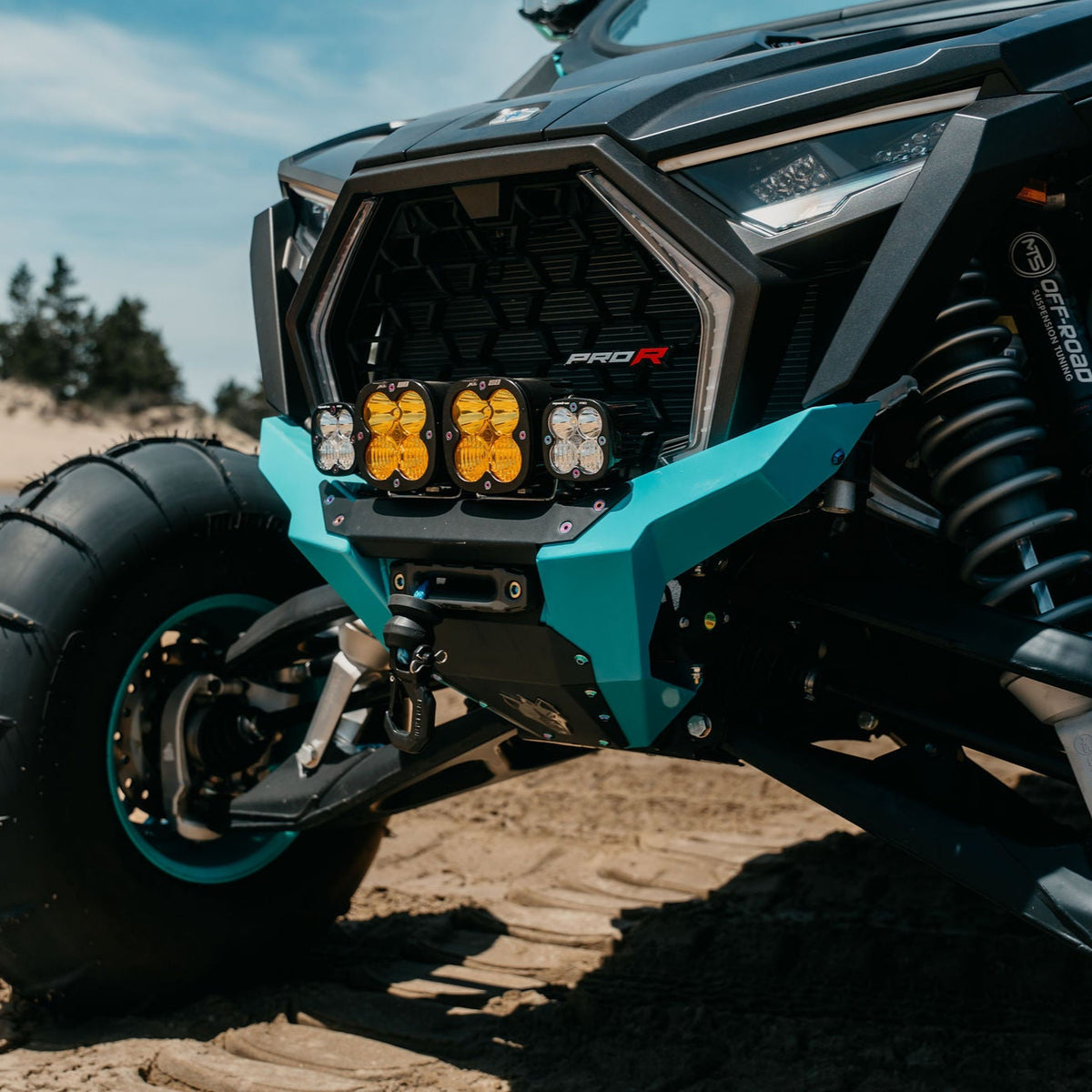 2025+ RZR Pro R Plate Winch Bumper – Chupacabra Offroad