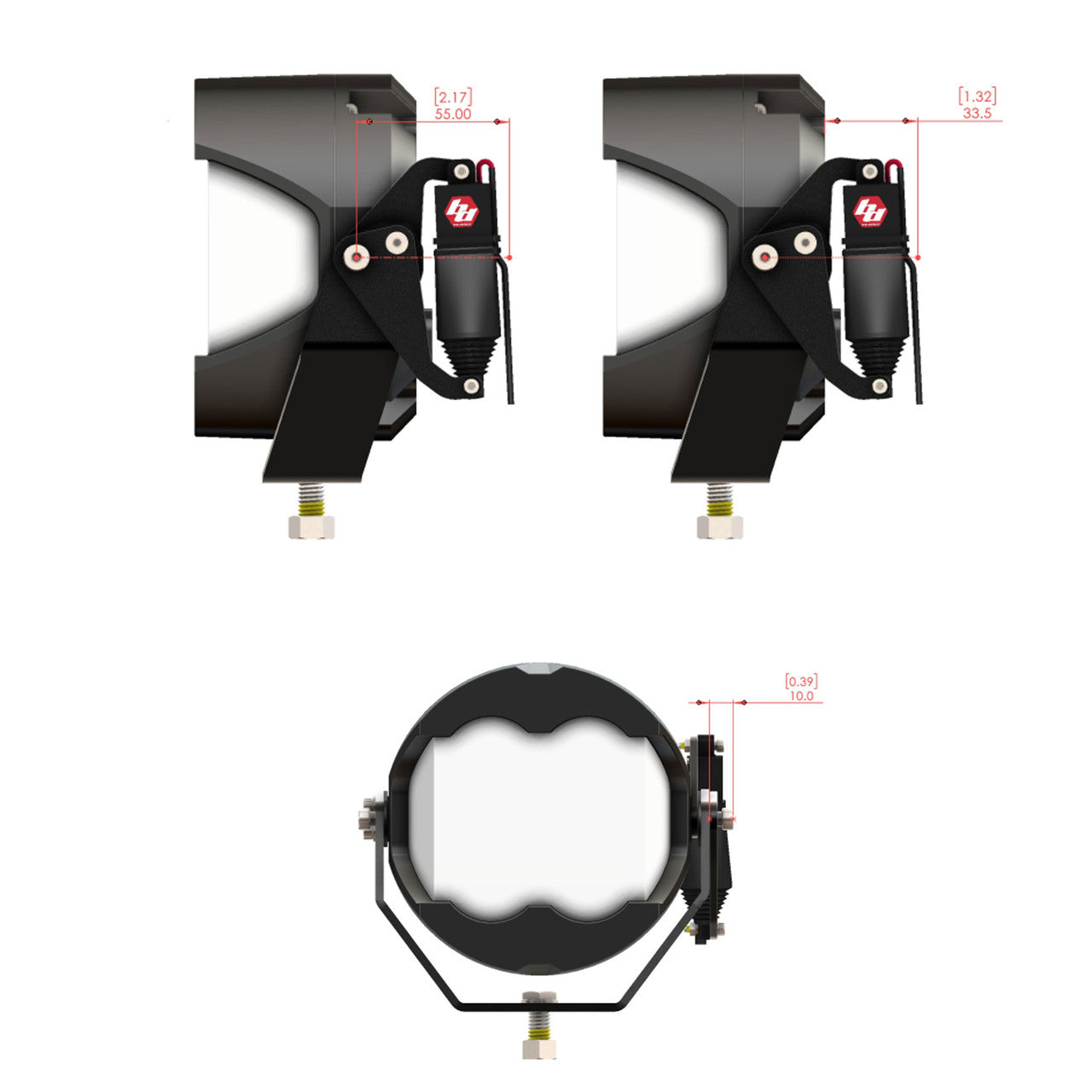 Reflex Light Actuator Kit- LP4/LP6/LP9/XL-M Housing - Universal ...